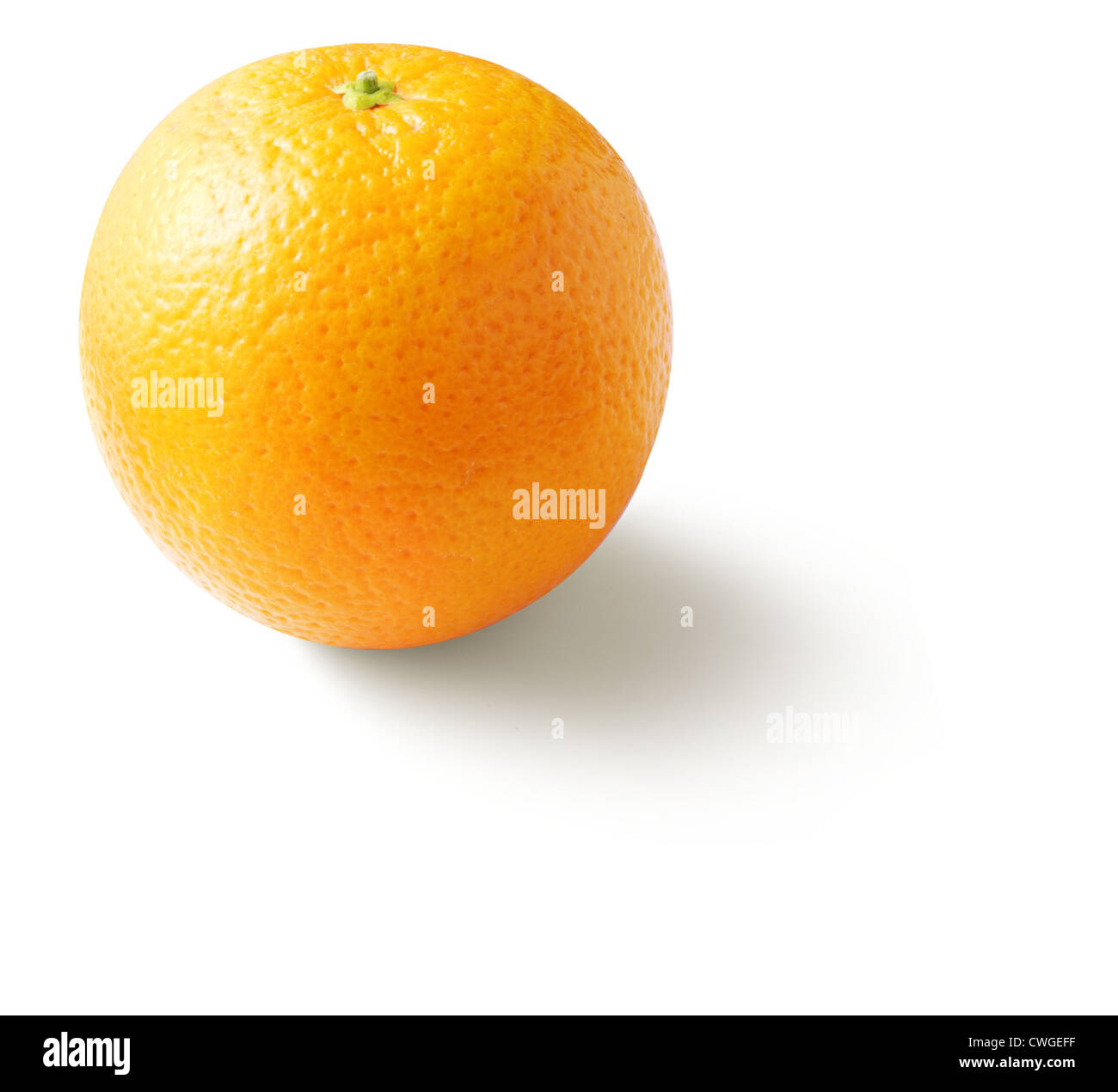 Orange isolated on white Stock Photo - Alamy