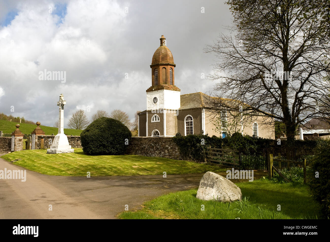 Kirkbean Parish Church, Dumfries and Galloway Scotland Stock Photo - Alamy