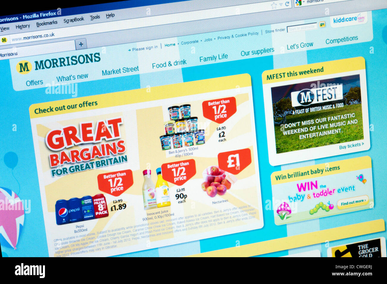 Morrisons supermarkets hi-res stock photography and images - Alamy