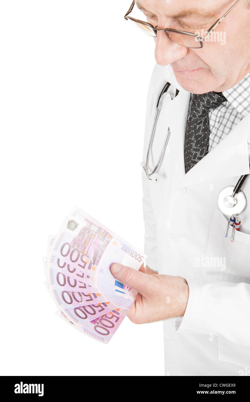 Doctor money sign hi-res stock photography and images - Alamy