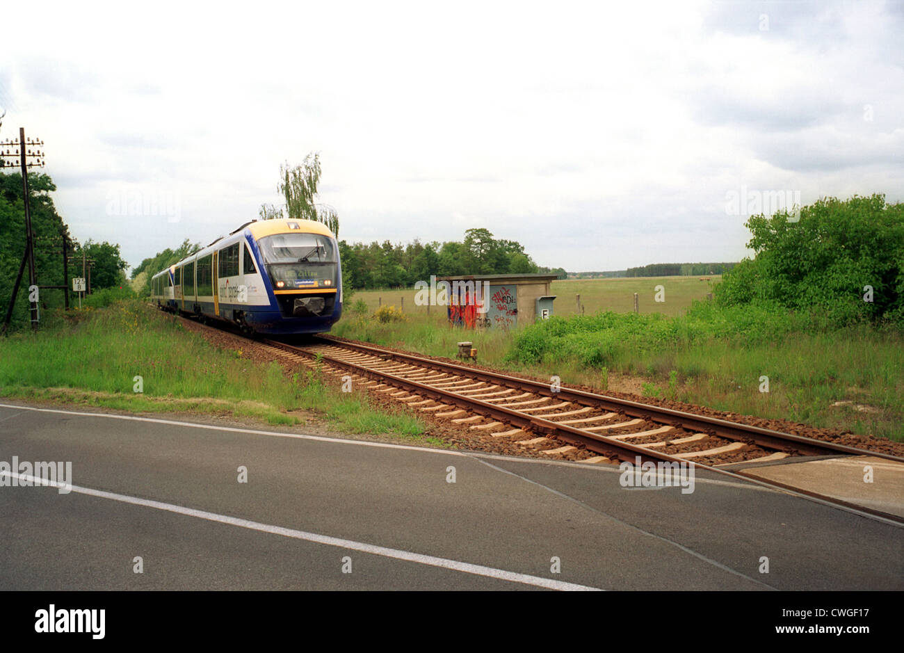 Neuhausen, Connex train Stock Photo - Alamy