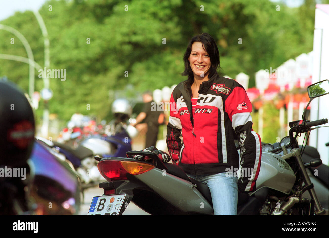 Motorcycling berlin hi-res stock photography and images - Alamy