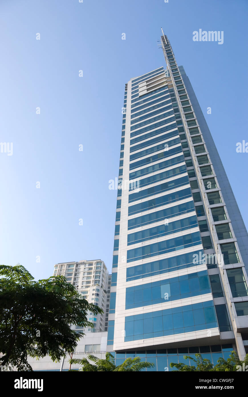 Worm's eye view of building Stock Photo - Alamy
