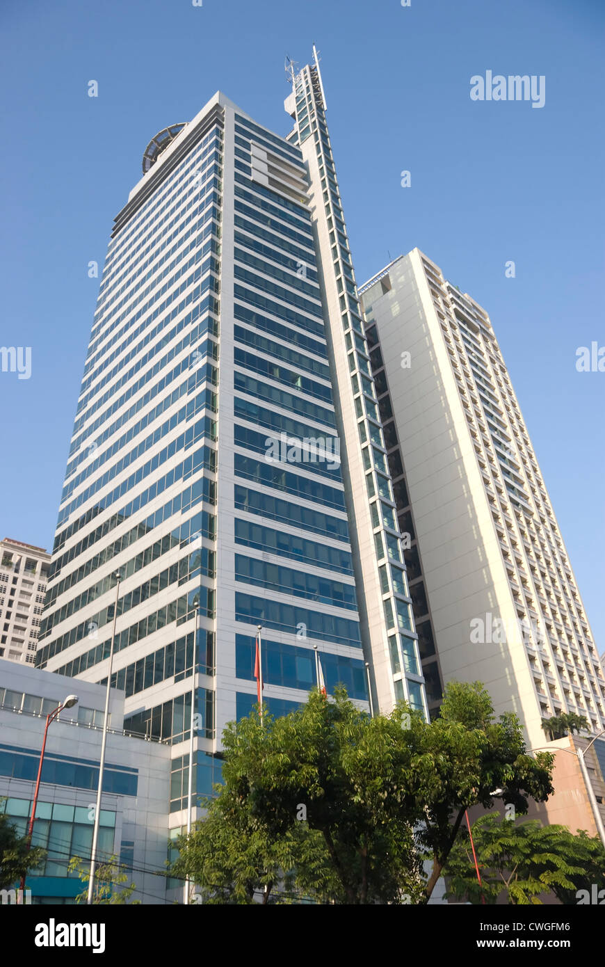Worm's eye view of building Stock Photo - Alamy