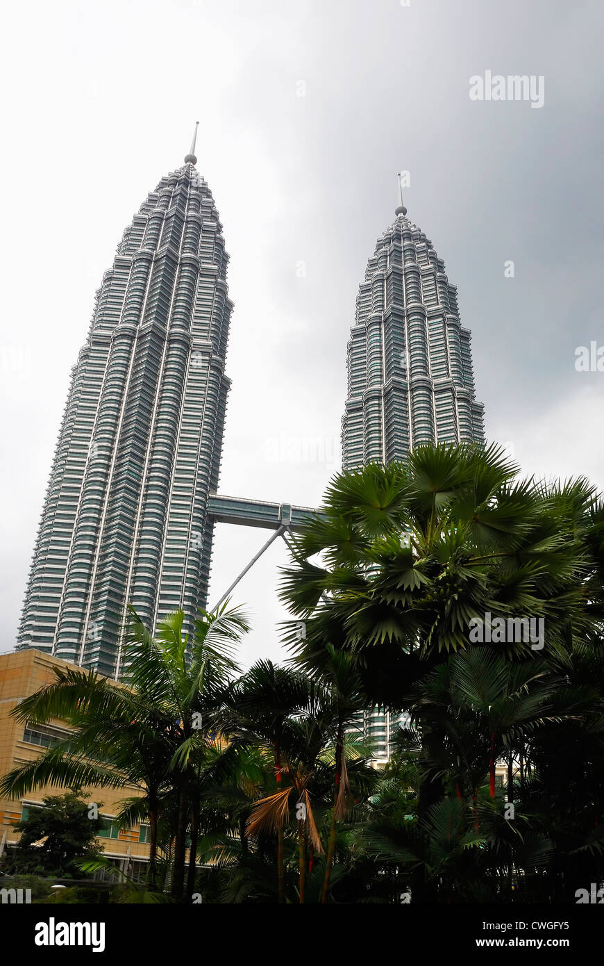 A view of the Petronas building in Malaysia Stock Photo - Alamy