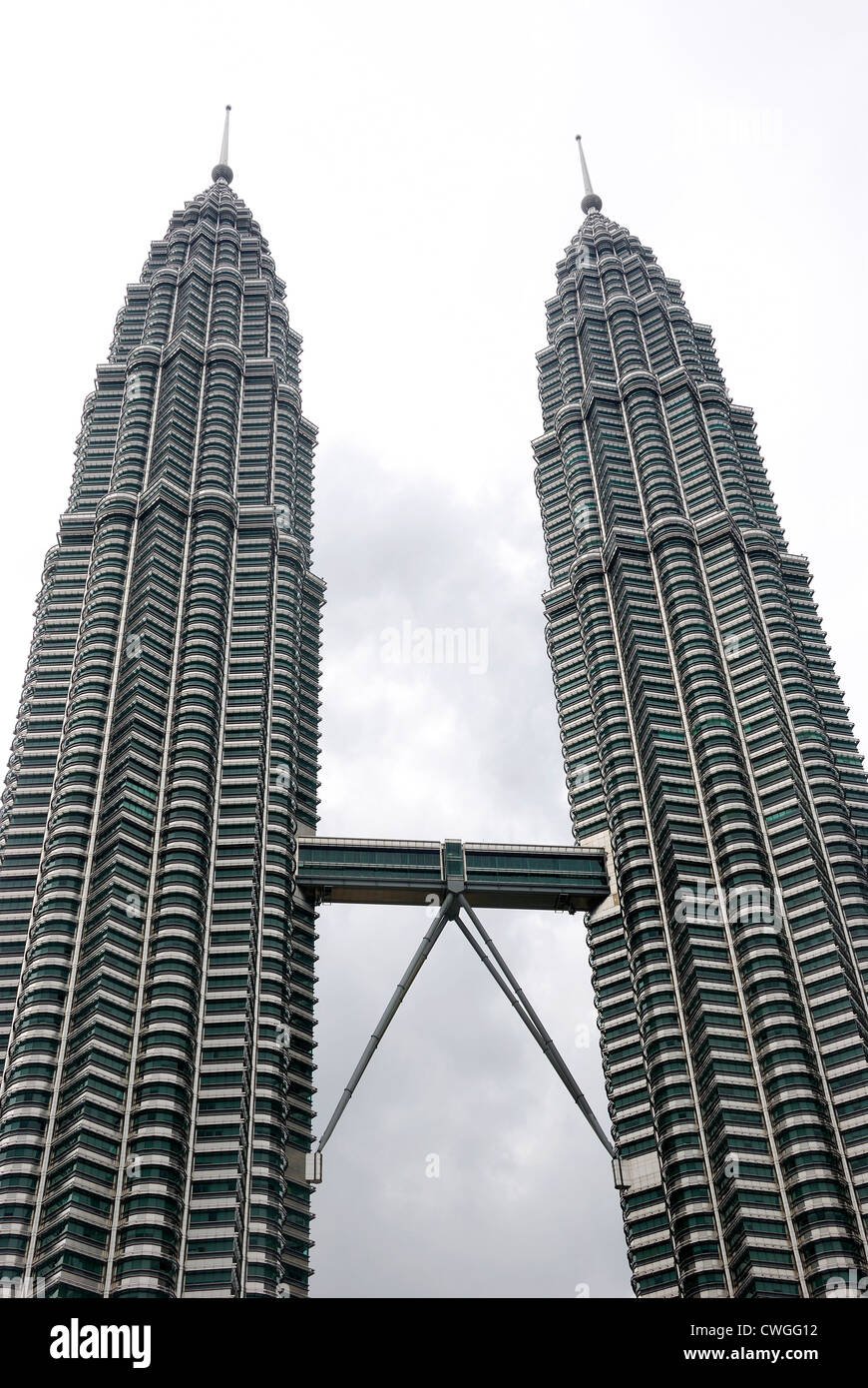 A view of the Petronas building in Malaysia Stock Photo - Alamy
