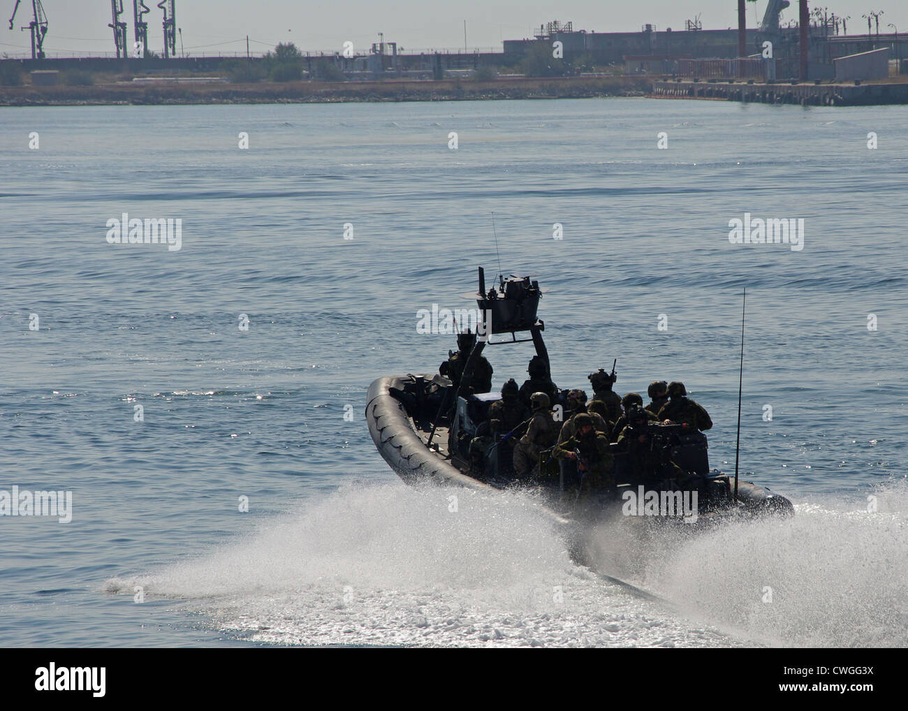 Naval special operations forces operators from Norway, Romania, Ukraine ...