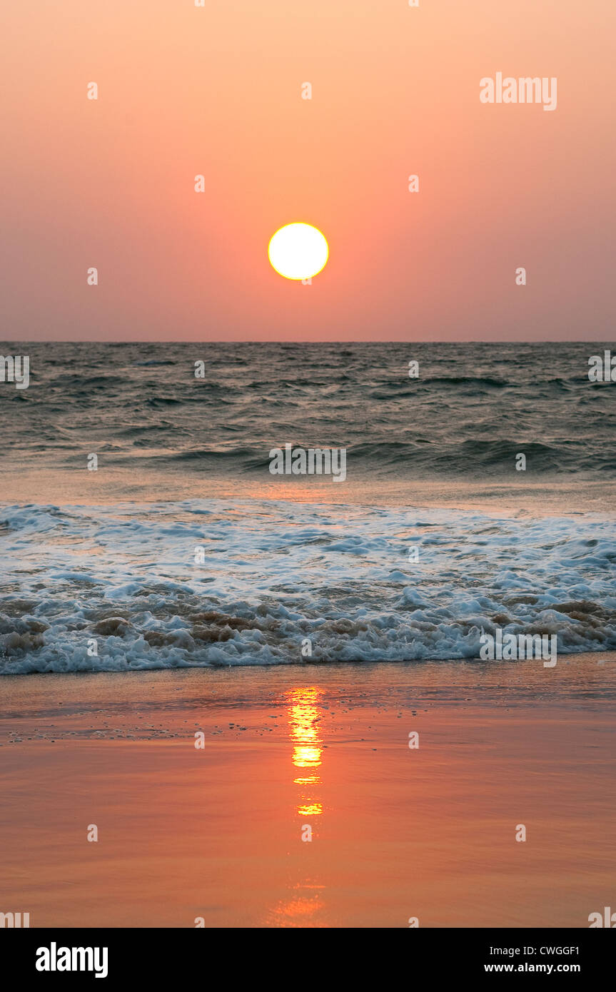 India goa sunset hi-res stock photography and images - Alamy
