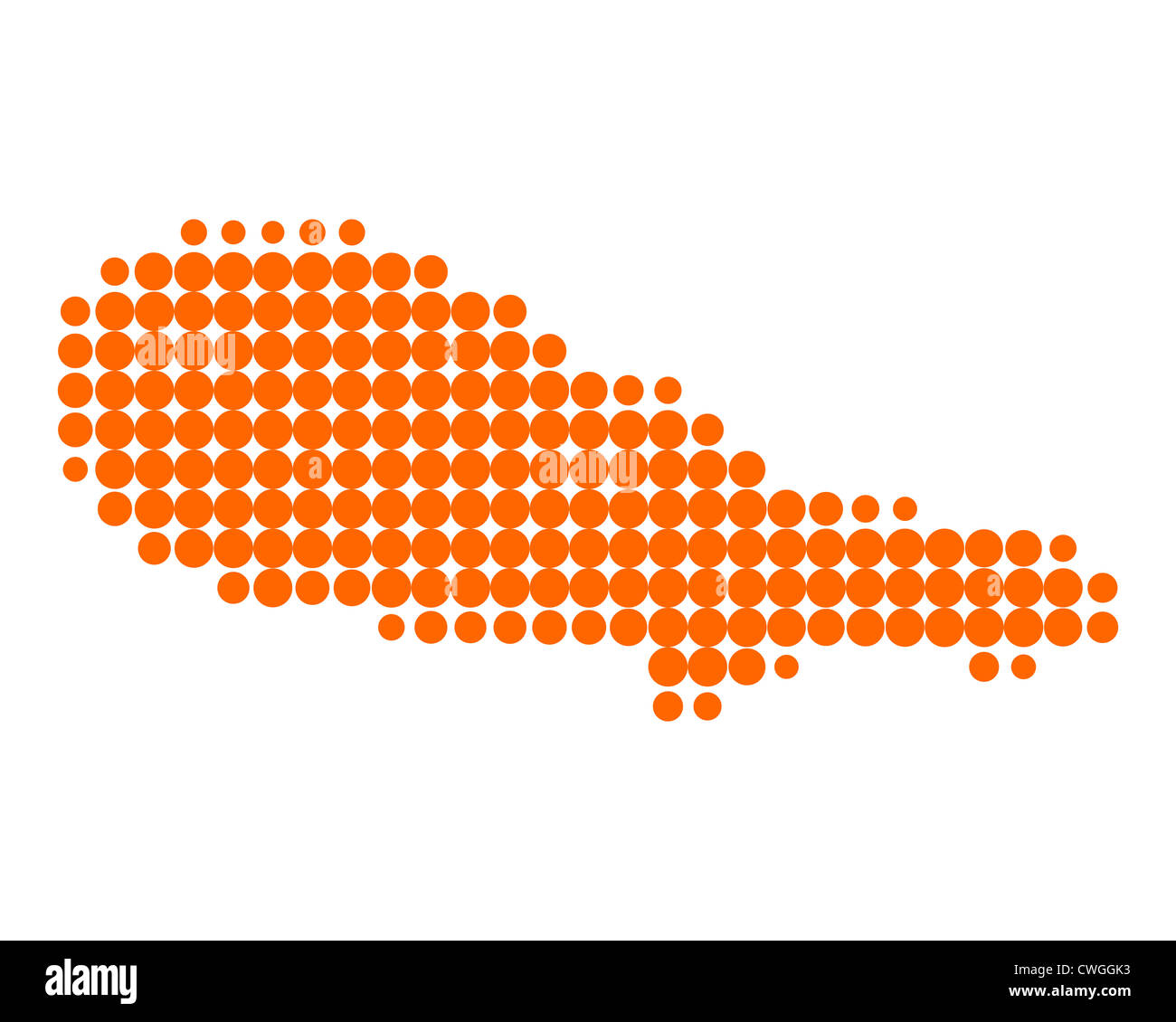 Map of Pico Stock Photo - Alamy