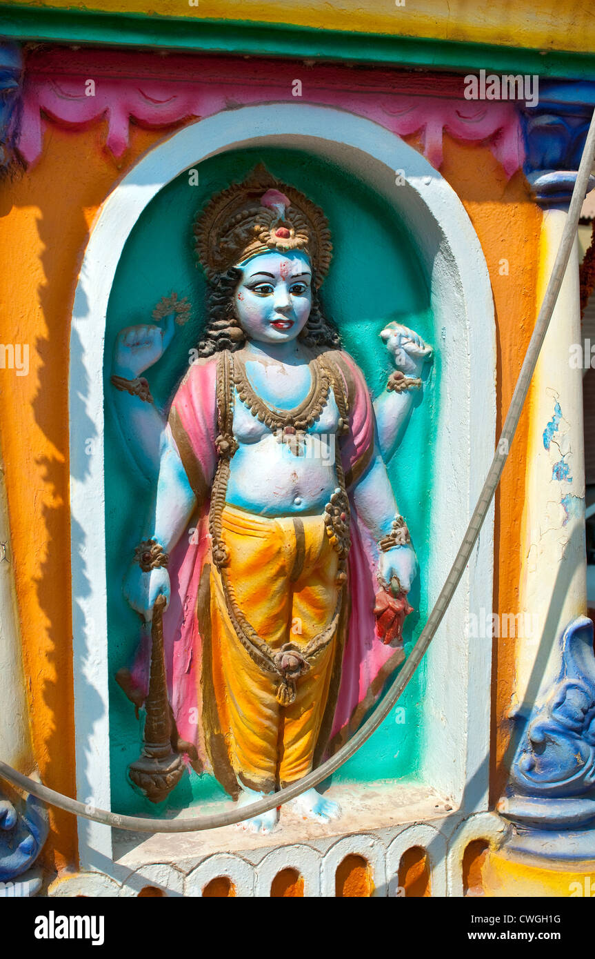 Hindu Temple Calangute Town Centre, Goa, India Stock Photo - Alamy