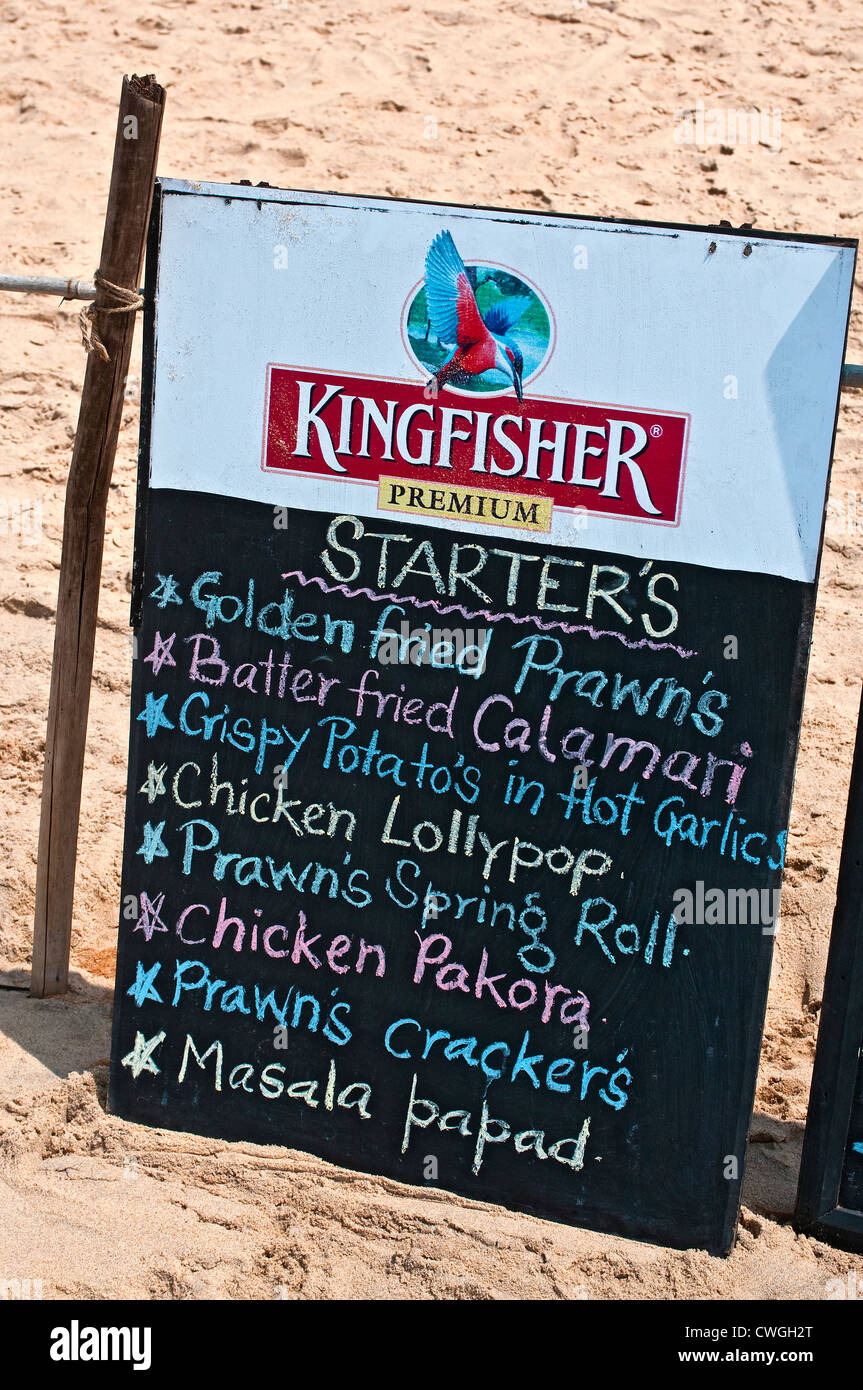 Beach bar menu hi-res stock photography and images - Alamy