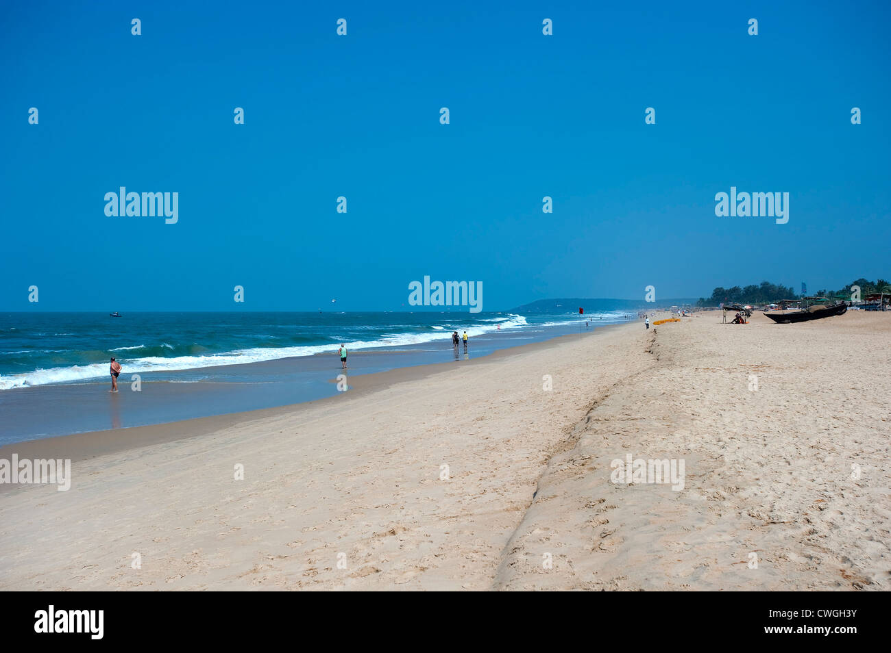 Candolim Beach, Goa, India Stock Photo - Alamy