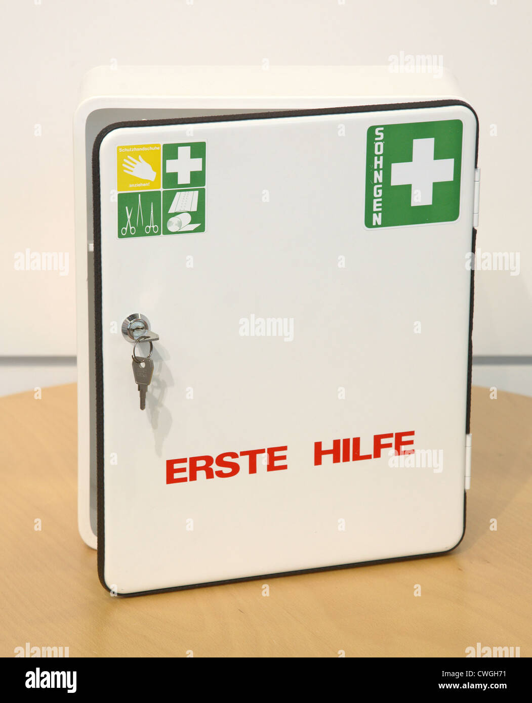 First aid cabinet Stock Photo - Alamy