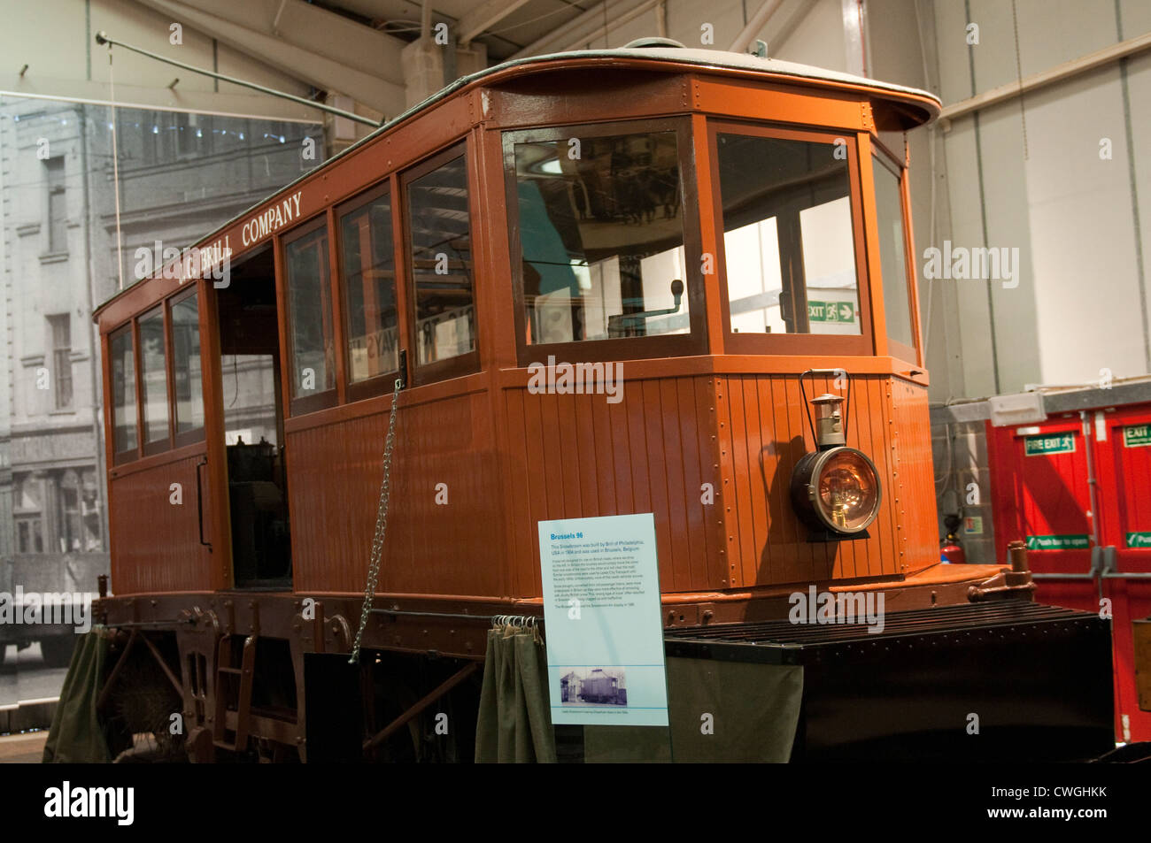 The National Tramway Museum and Village at Crich near Matlock ...