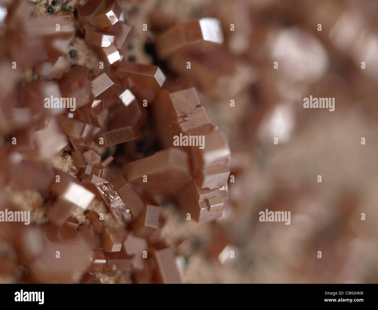 Vanadinite; Mibladen, Morocco Stock Photo - Alamy
