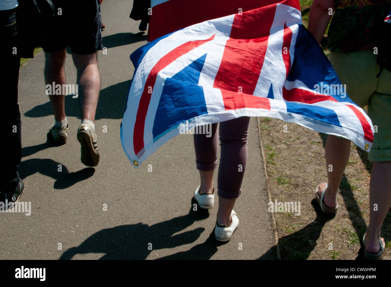Wrapped union jack hi-res stock photography and images - Alamy