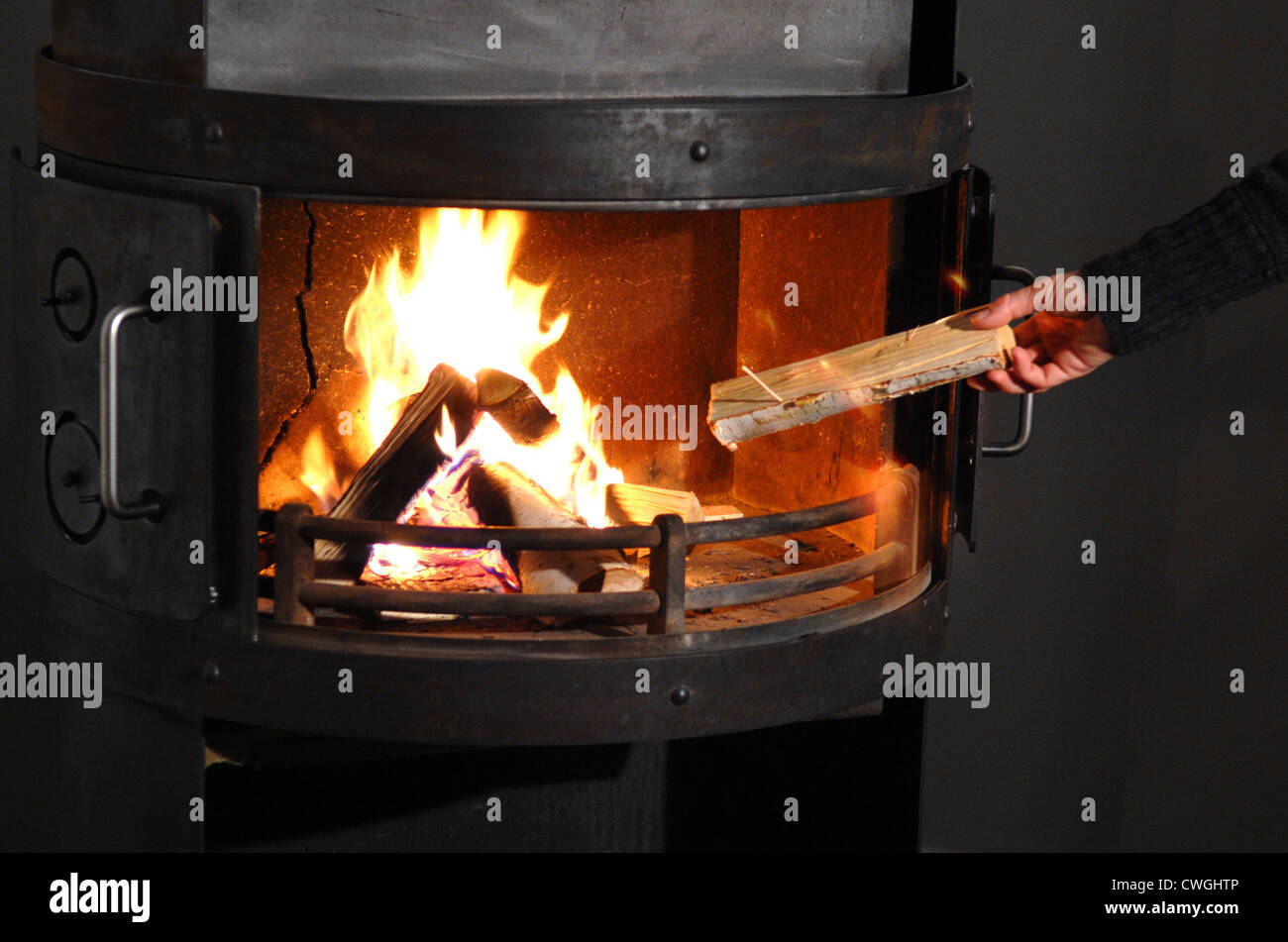 Berlin fire in fireplace hi-res stock photography and images - Alamy