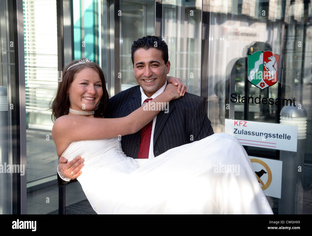 Intercultural marriage hi-res stock photography and images - Alamy