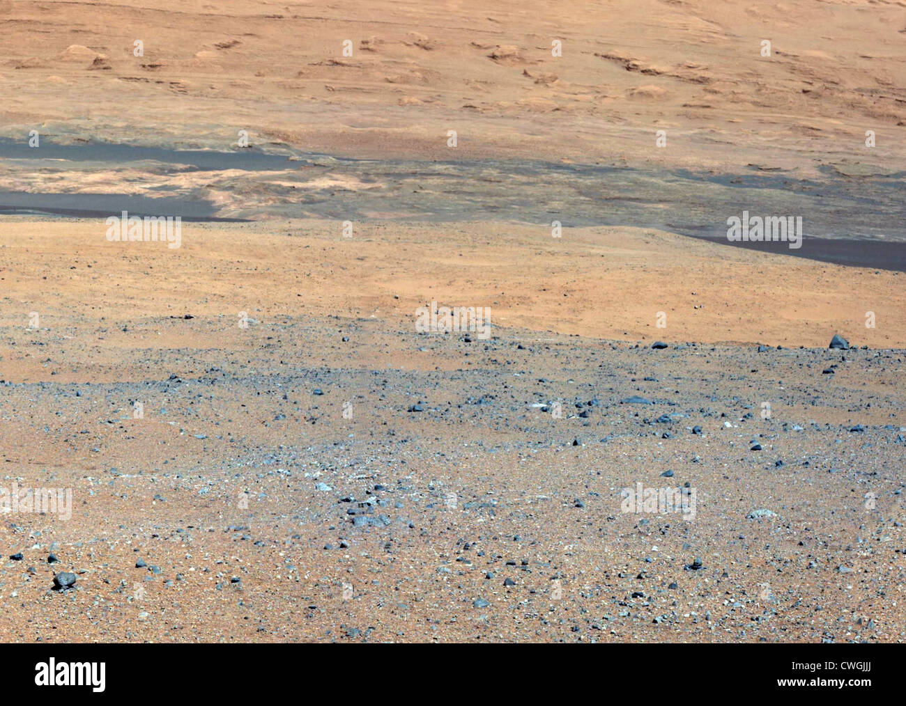 Destination Mount Sharp This image from NASA's Curiosity rover looks ...