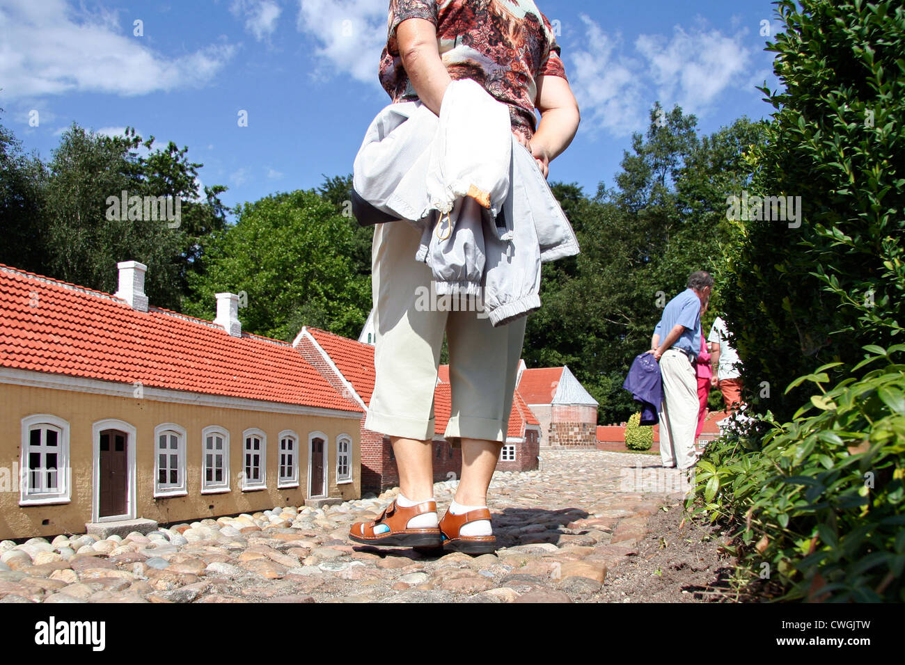 Denmark, Varde Miniature Town Stock Photo - Alamy