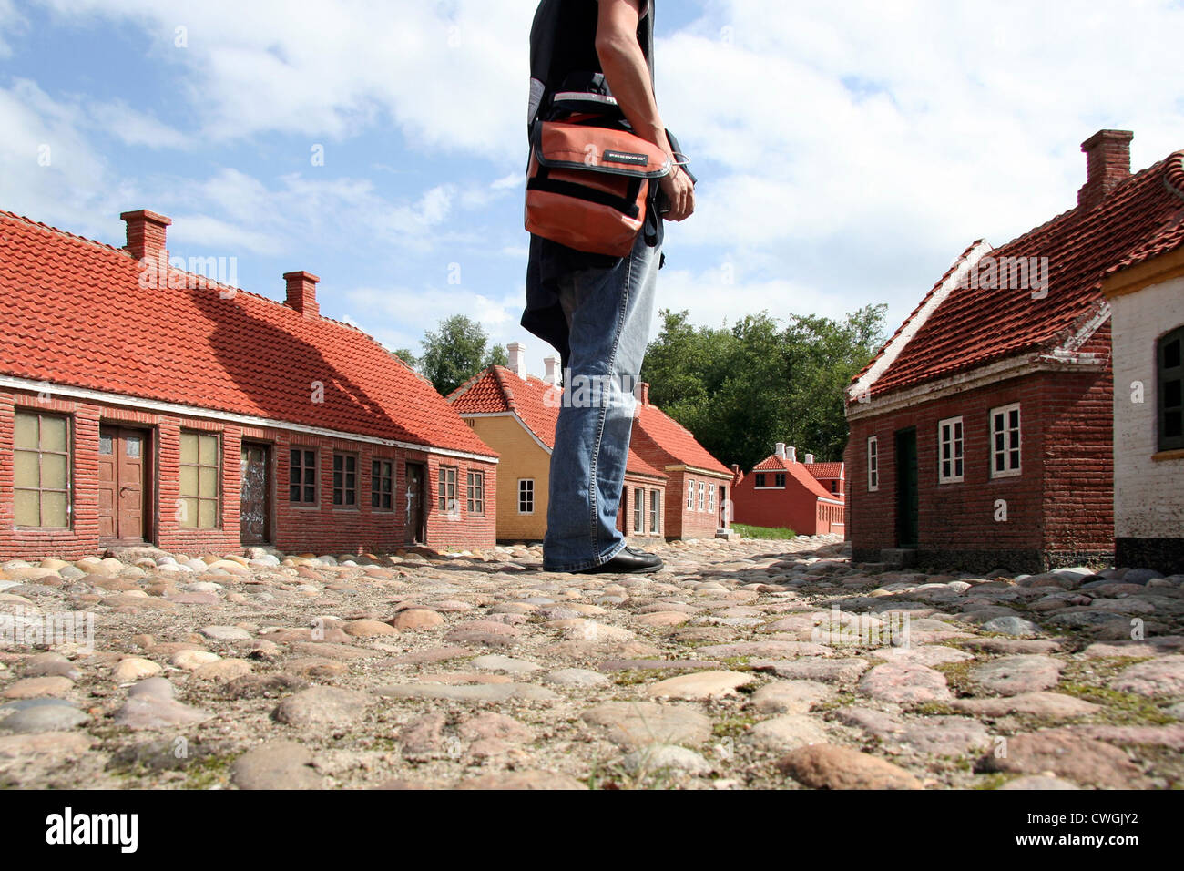 Denmark, Varde Miniature Town Stock Photo - Alamy