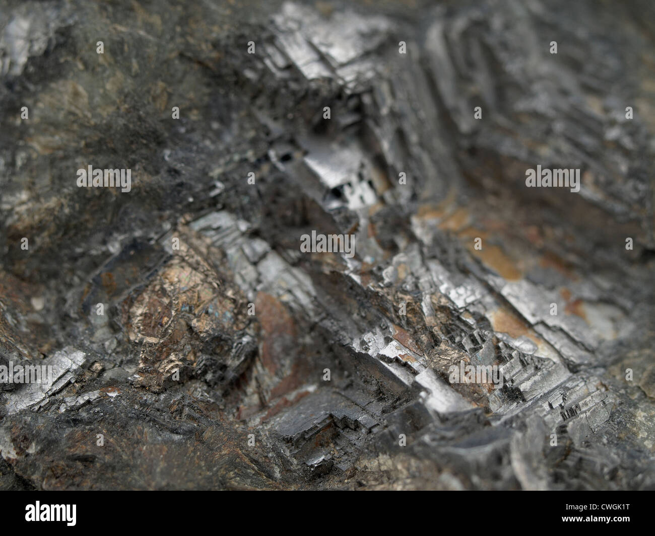 Hedenbergite; Trepca, Kosovo Stock Photo - Alamy