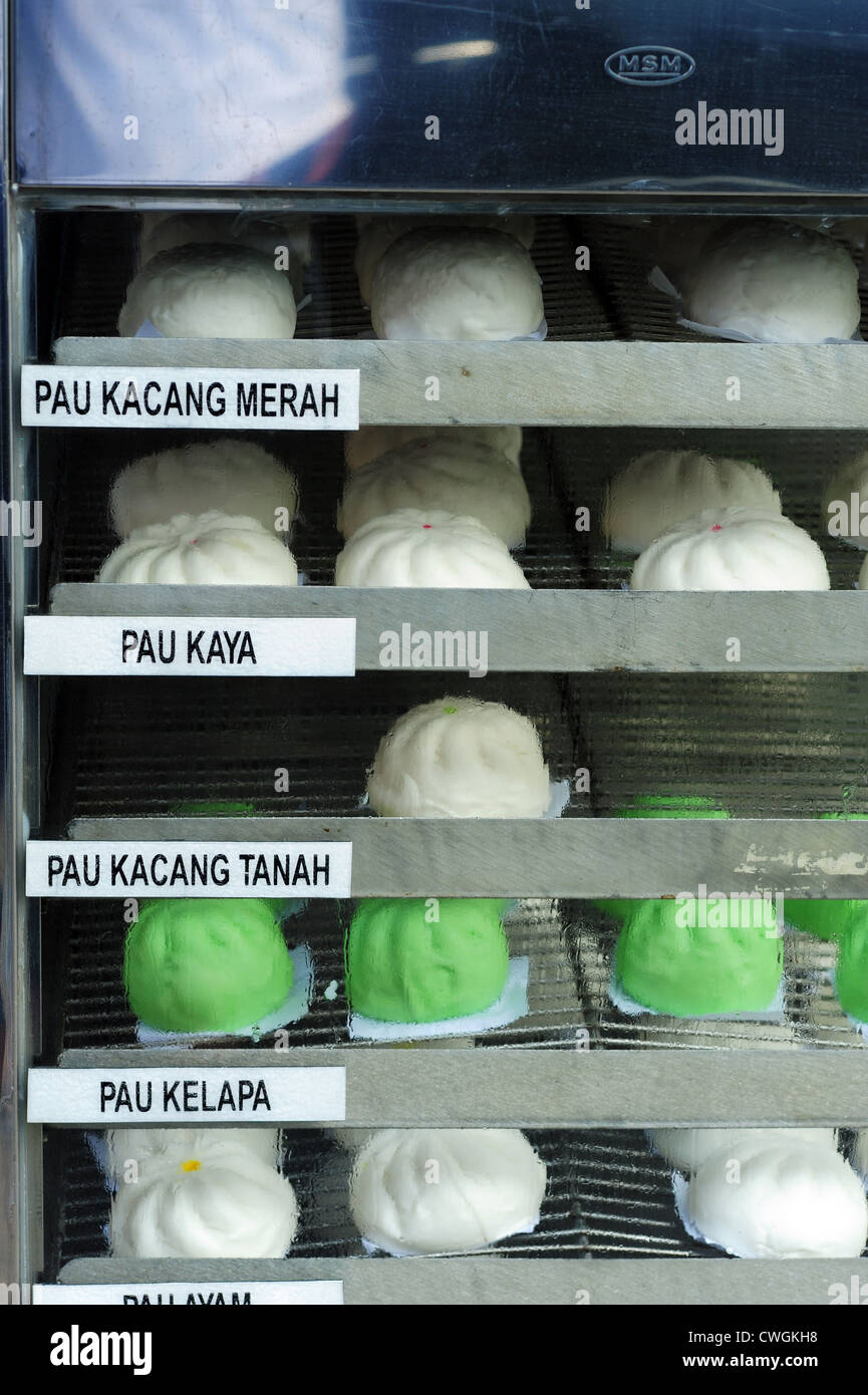 Malaysia, Melaka, white and green dumplings Stock Photo - Alamy