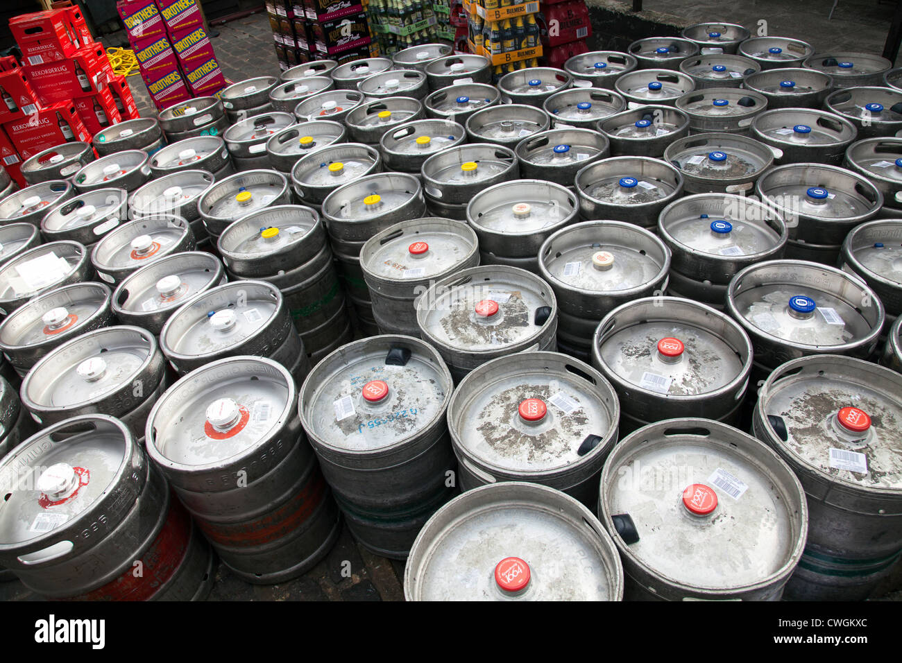 Assorted Beers in Kegs delivered to Camden Drinkigng Establishment ...