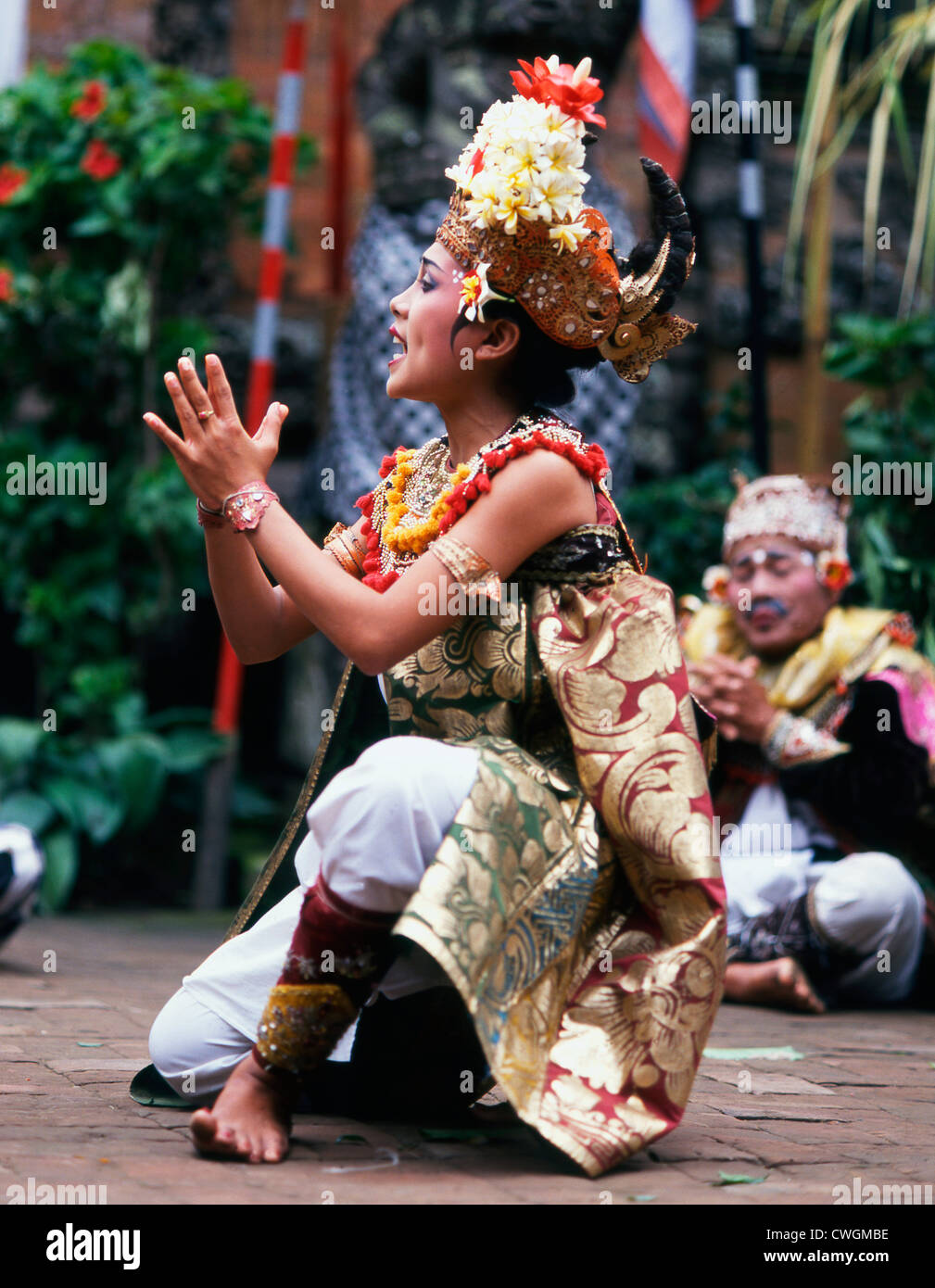 Indonesia Bali dancer Stock Photo - Alamy