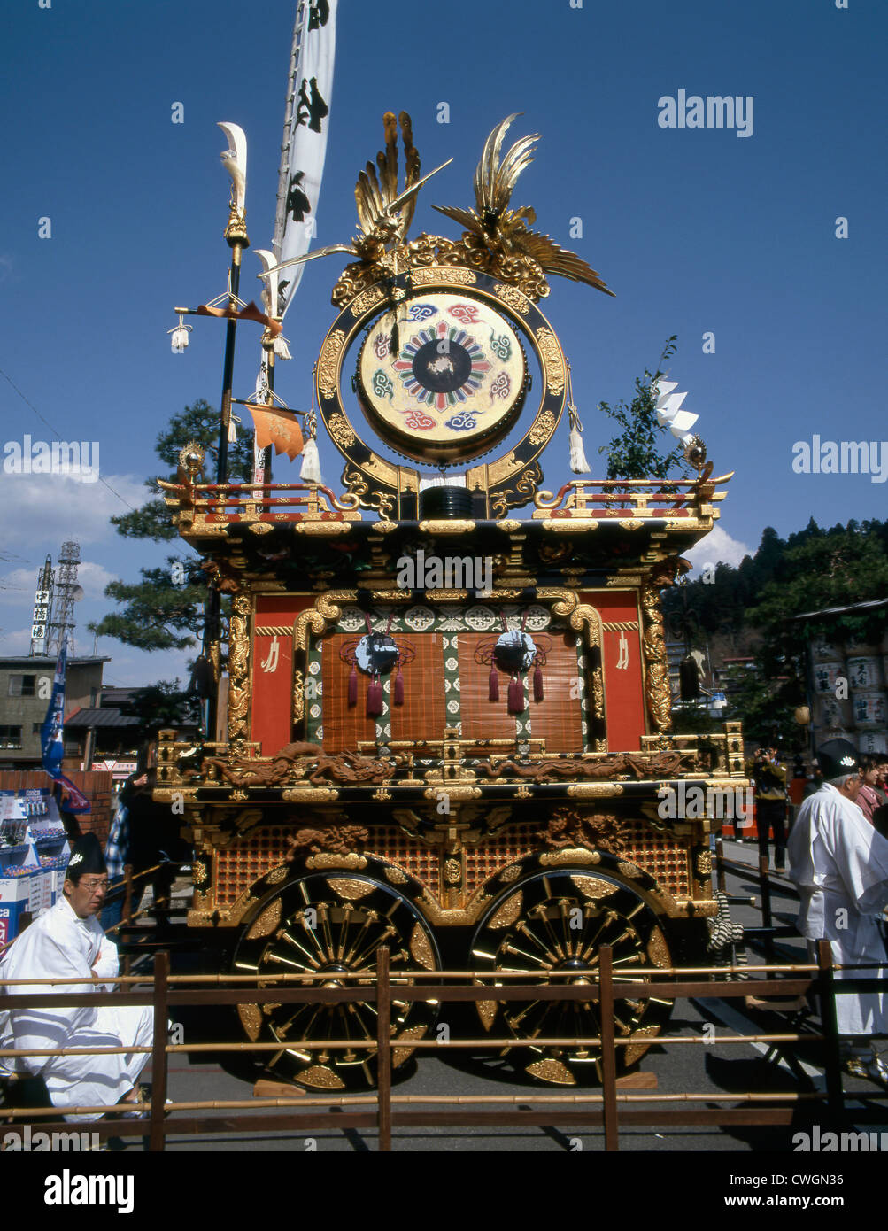 Japan Alps Takayama Spring Festival float Stock Photo - Alamy