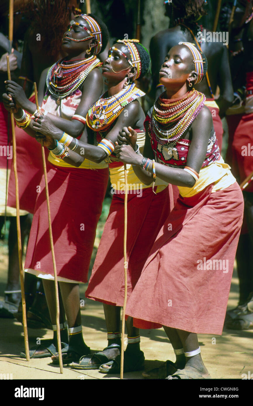 Kenya Samburu women Stock Photo - Alamy