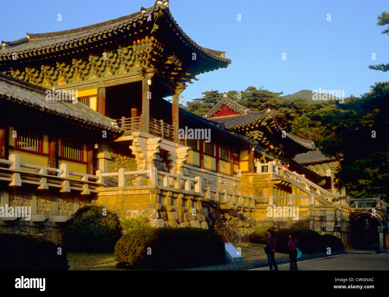 Korea Gyeongju Bulguksa Temple Stock Photo - Alamy