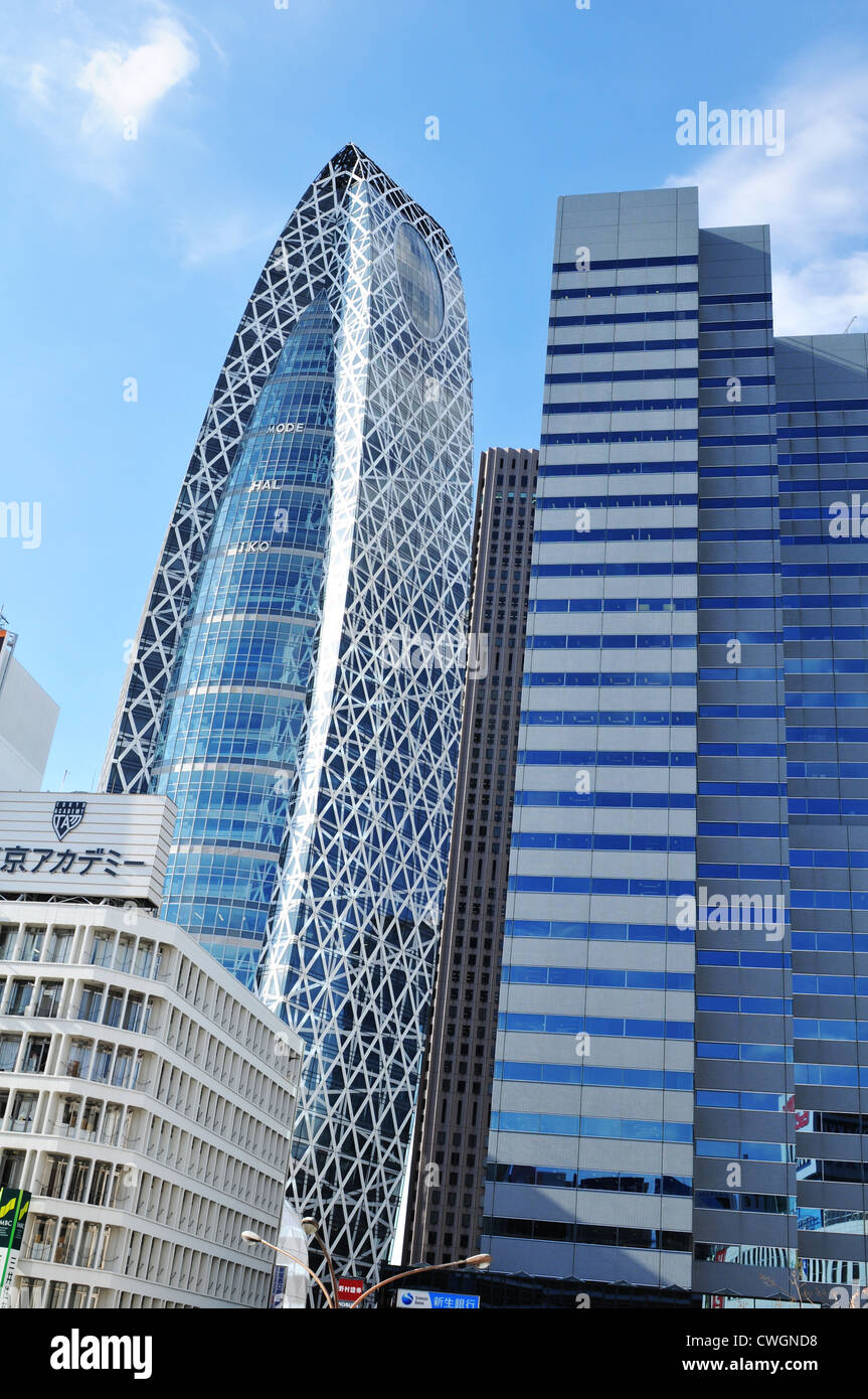 Tokyo, Japan - 28 Dec, 2011: Modern architecture in Shinjuku, major ...