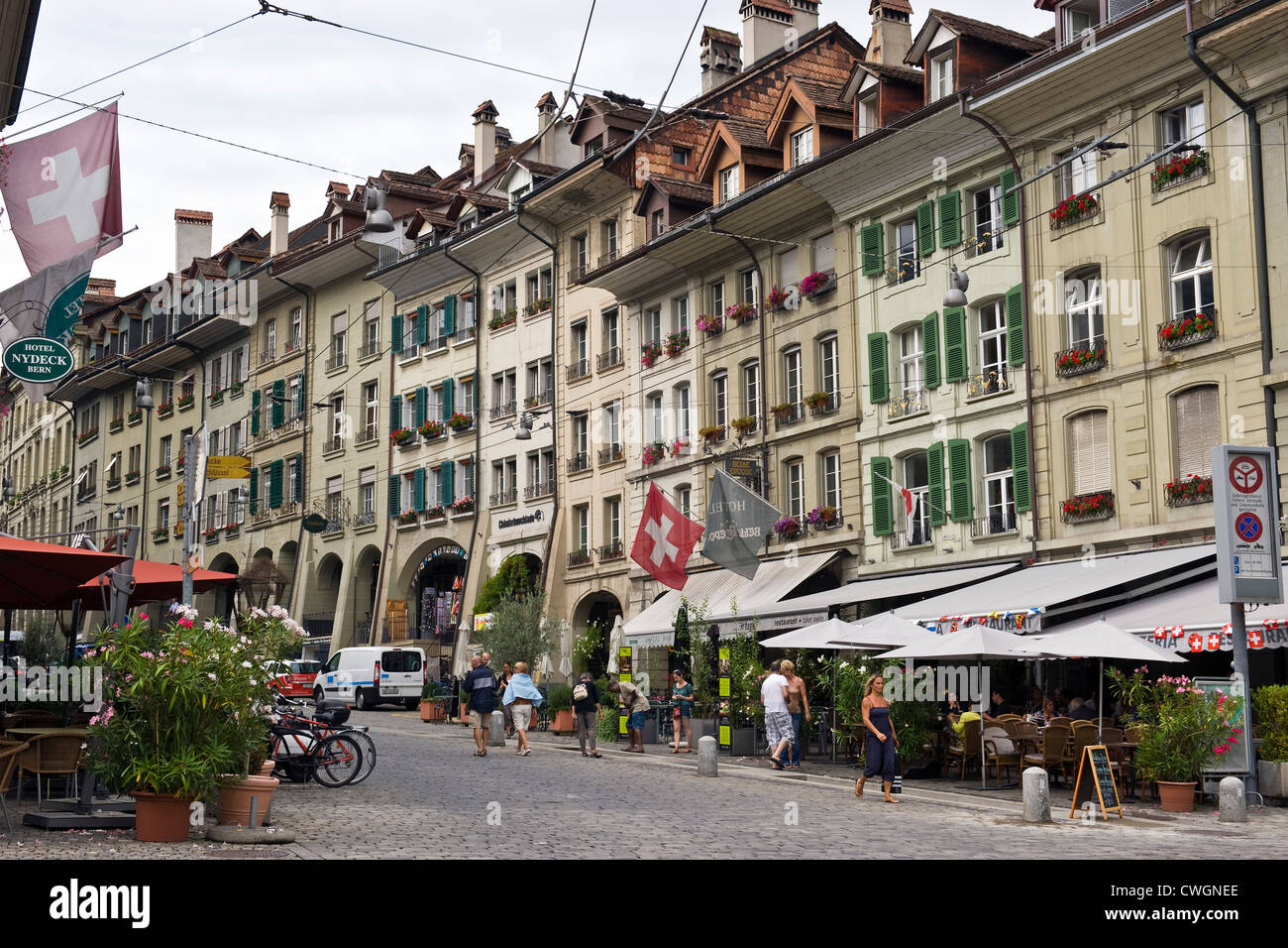 Switzerland, Bern, daily life Stock Photo - Alamy