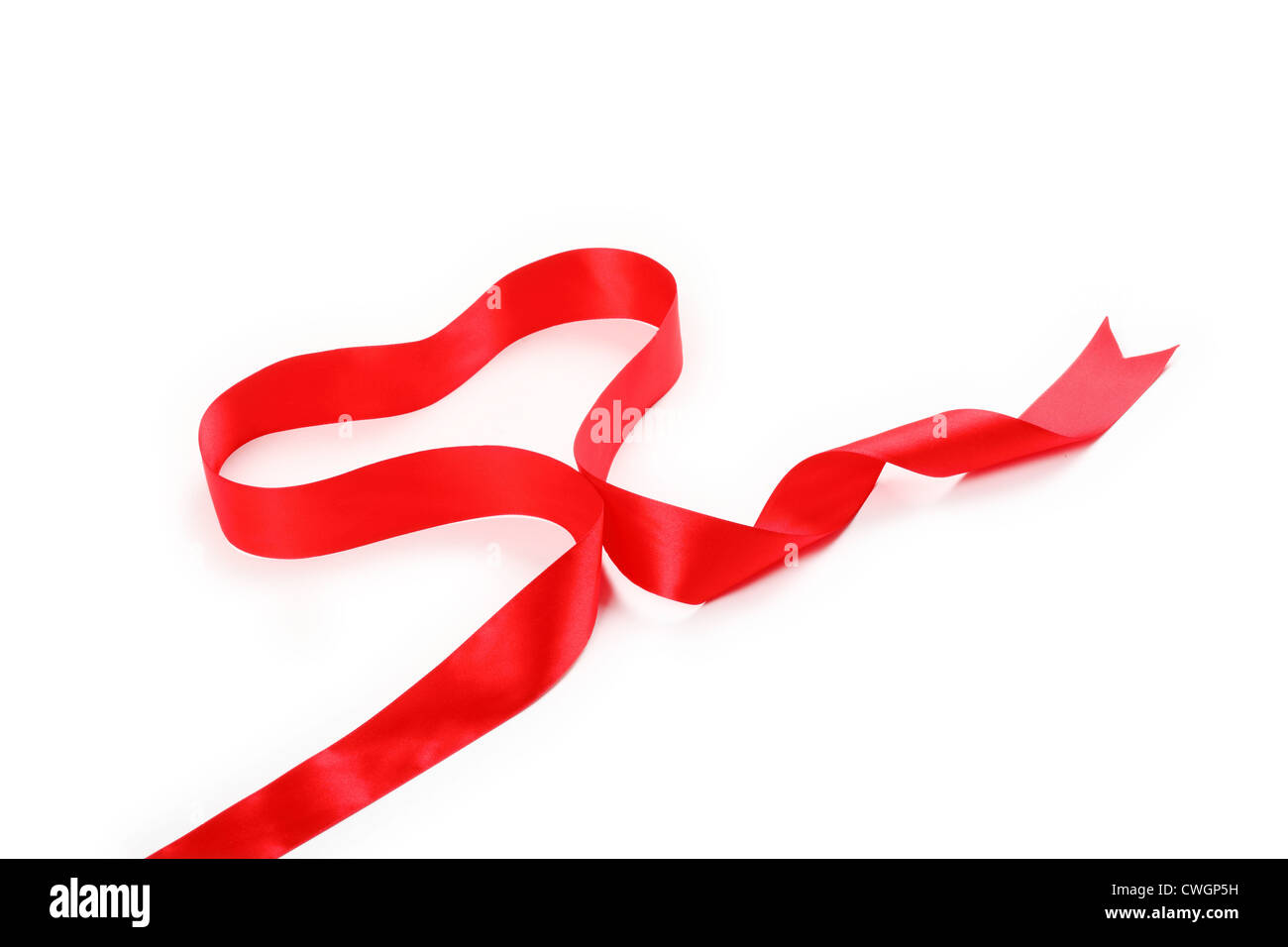 Red ribbon Cut Out Stock Images & Pictures - Alamy