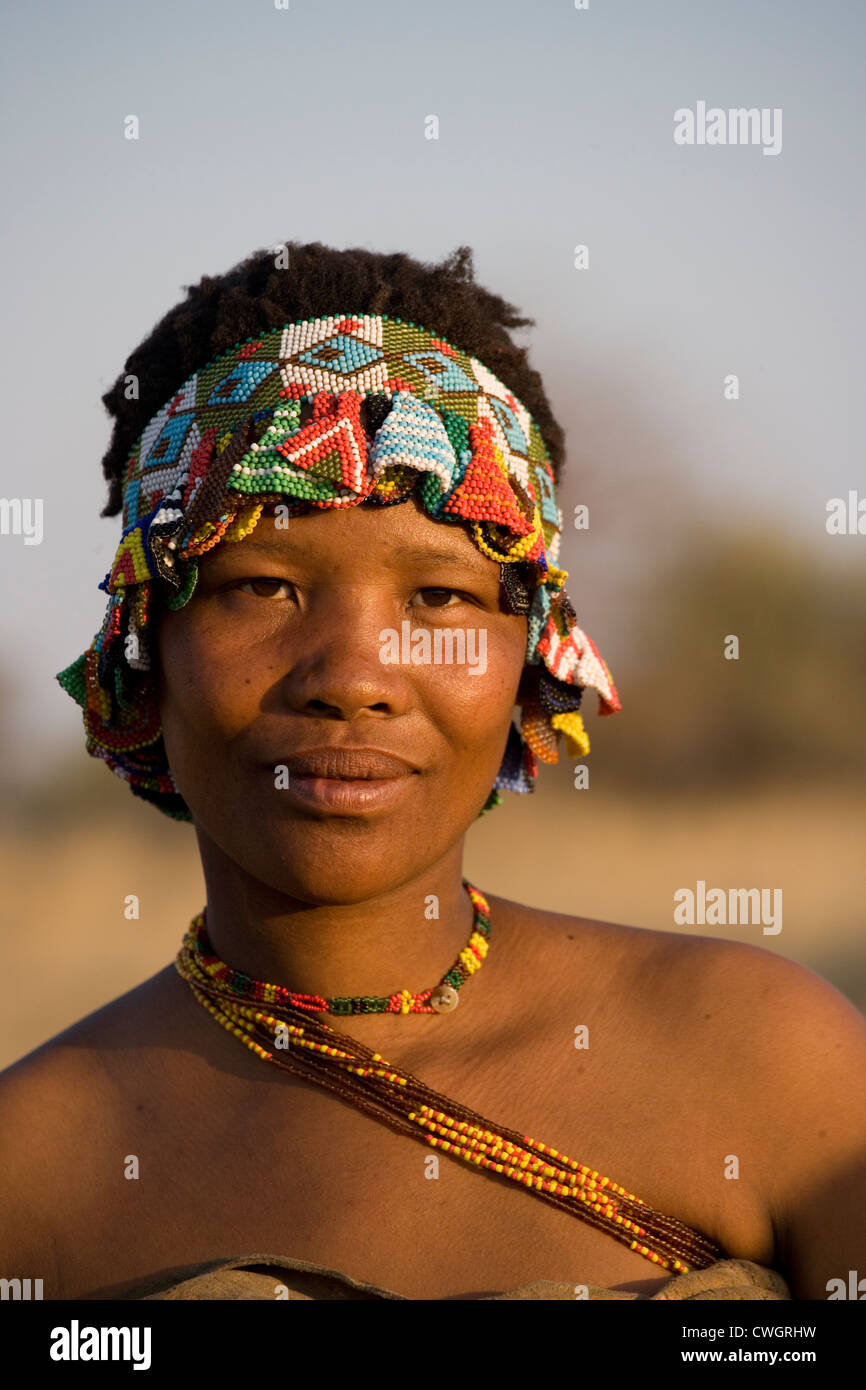 Botswana bushmen hi-res stock photography and images - Alamy