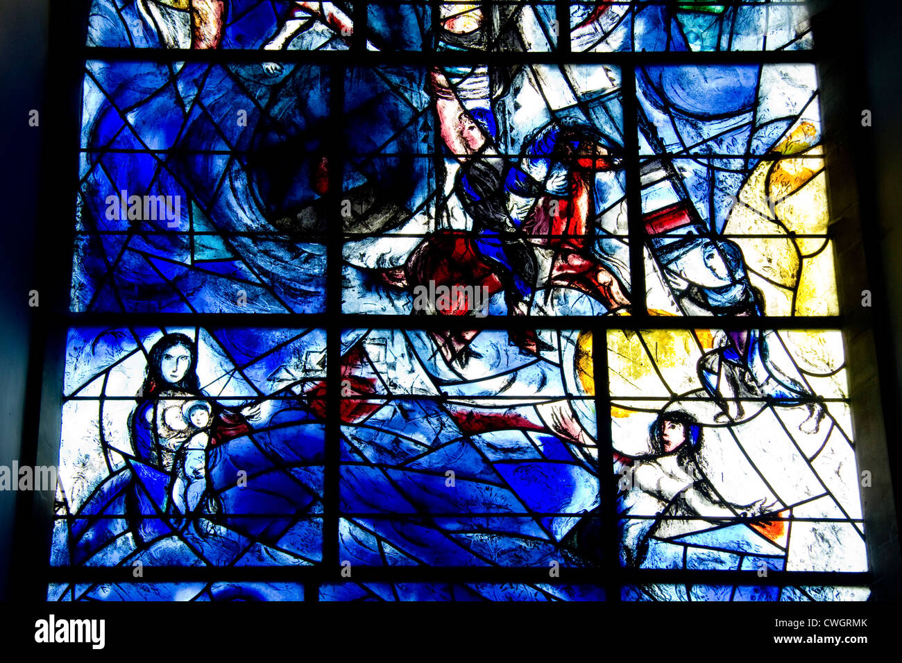 All Saints Church, Tudeley, Kent, England Stock Photo - Alamy