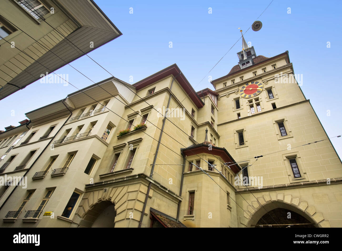 Switzerland, Bern, prison tower Stock Photo - Alamy