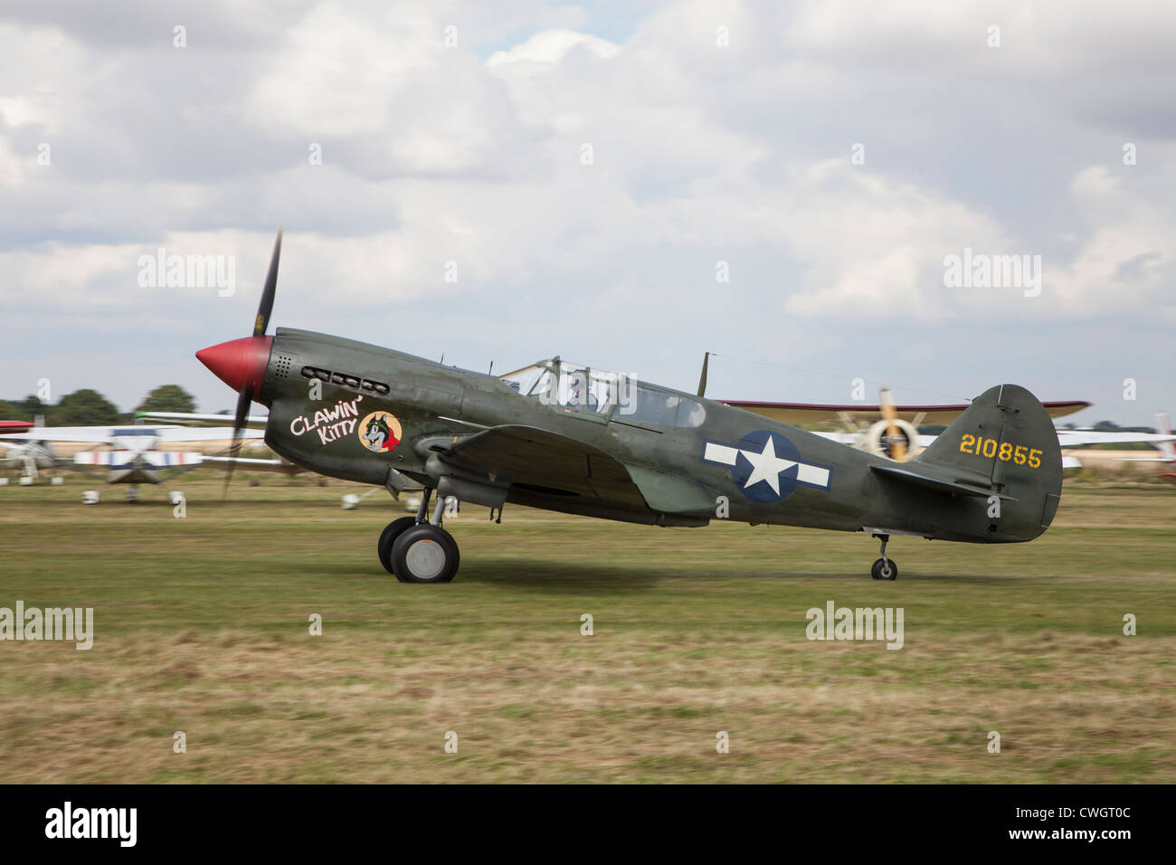 Curtiss P-40M Warhawk, reg G-KITT. Built 1943 Stock Photo - Alamy