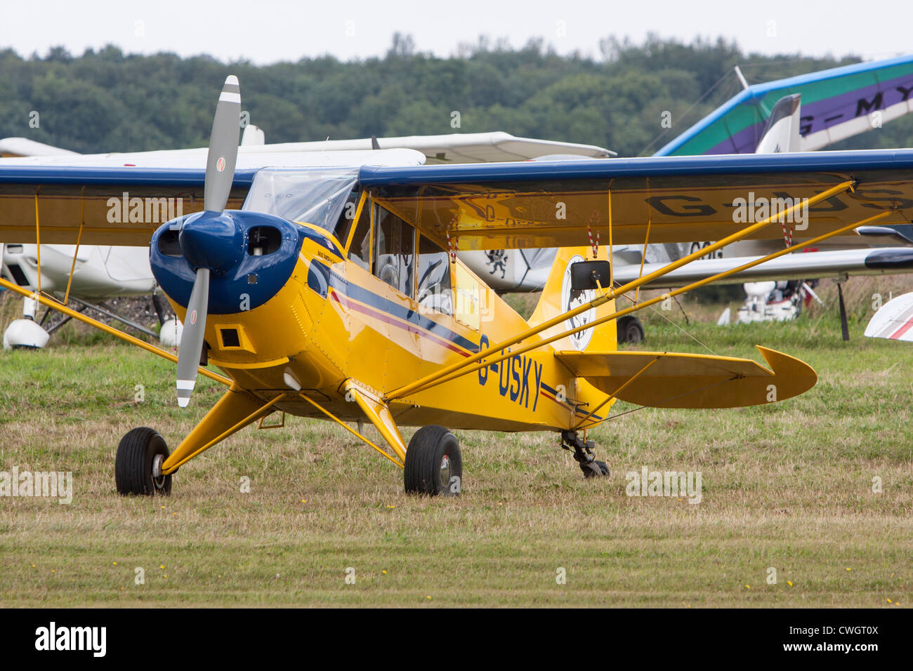Aviat Husky, reg G-USKY Stock Photo - Alamy