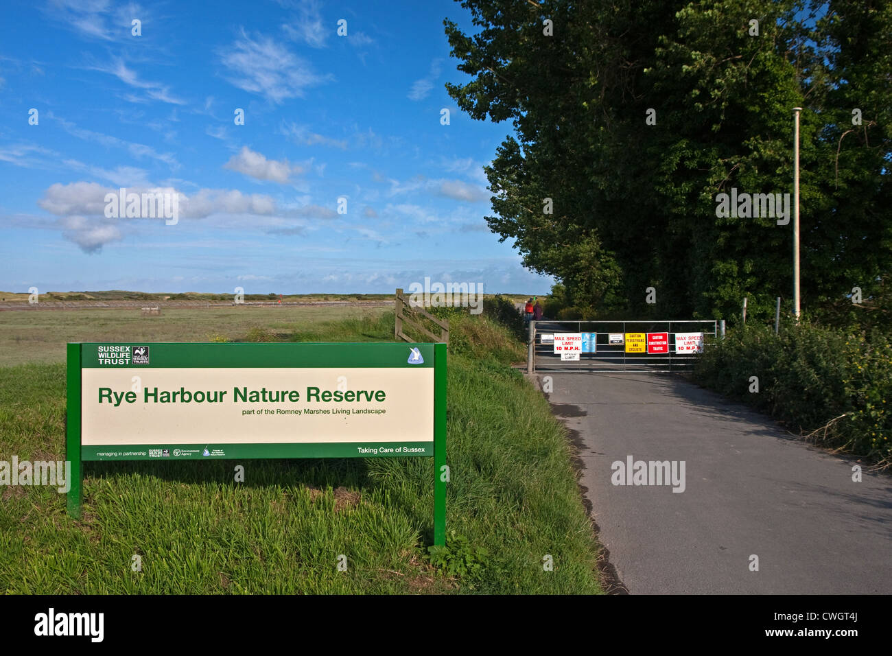 Rye Harbour Nature Reserve Stock Photo - Alamy