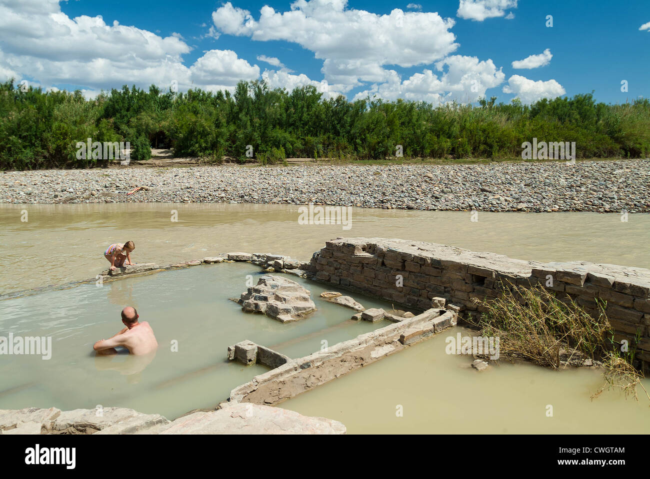 Big bend texas hot springs hi-res stock photography and images - Alamy