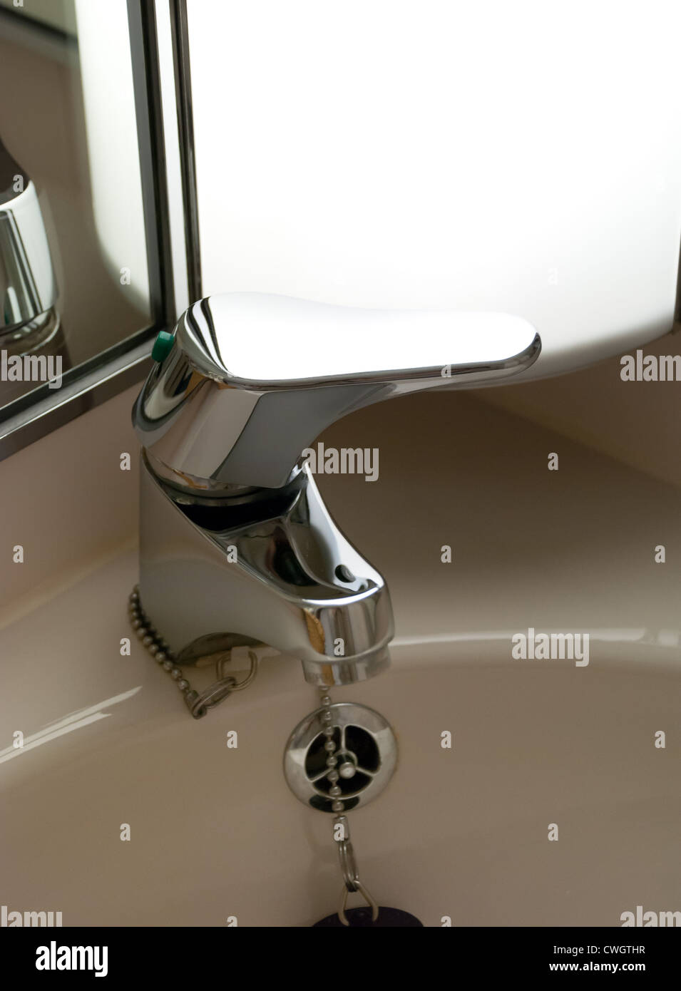 Compact Tap and sink Stock Photo - Alamy