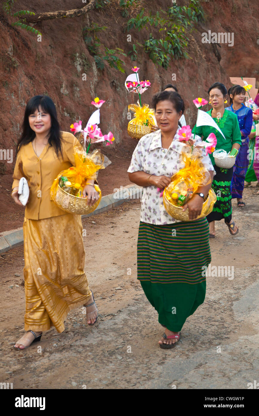 Buddhist monk initiation ceremony in hi-res stock photography and ...