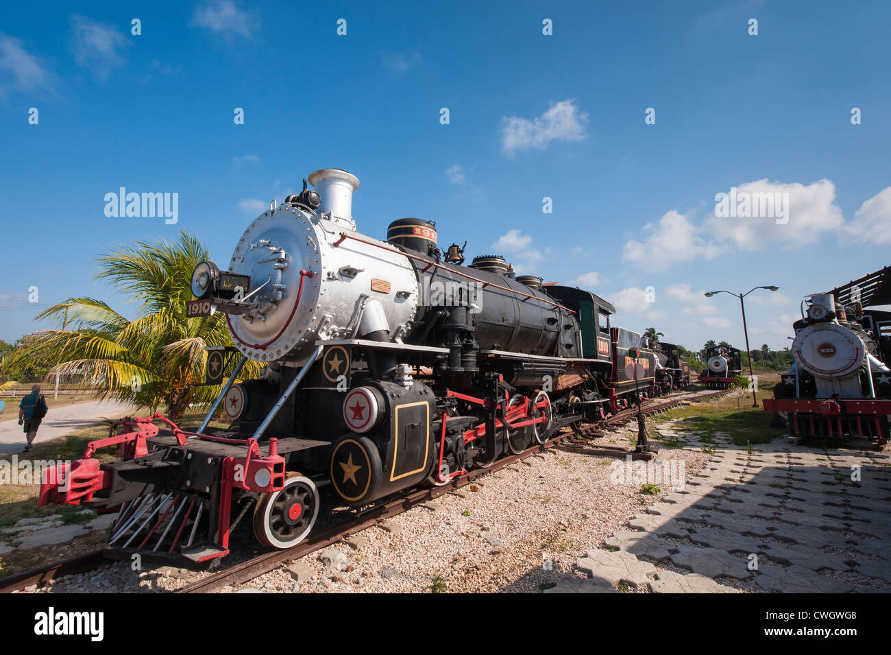 Vintage cuban steam train hi-res stock photography and images - Alamy