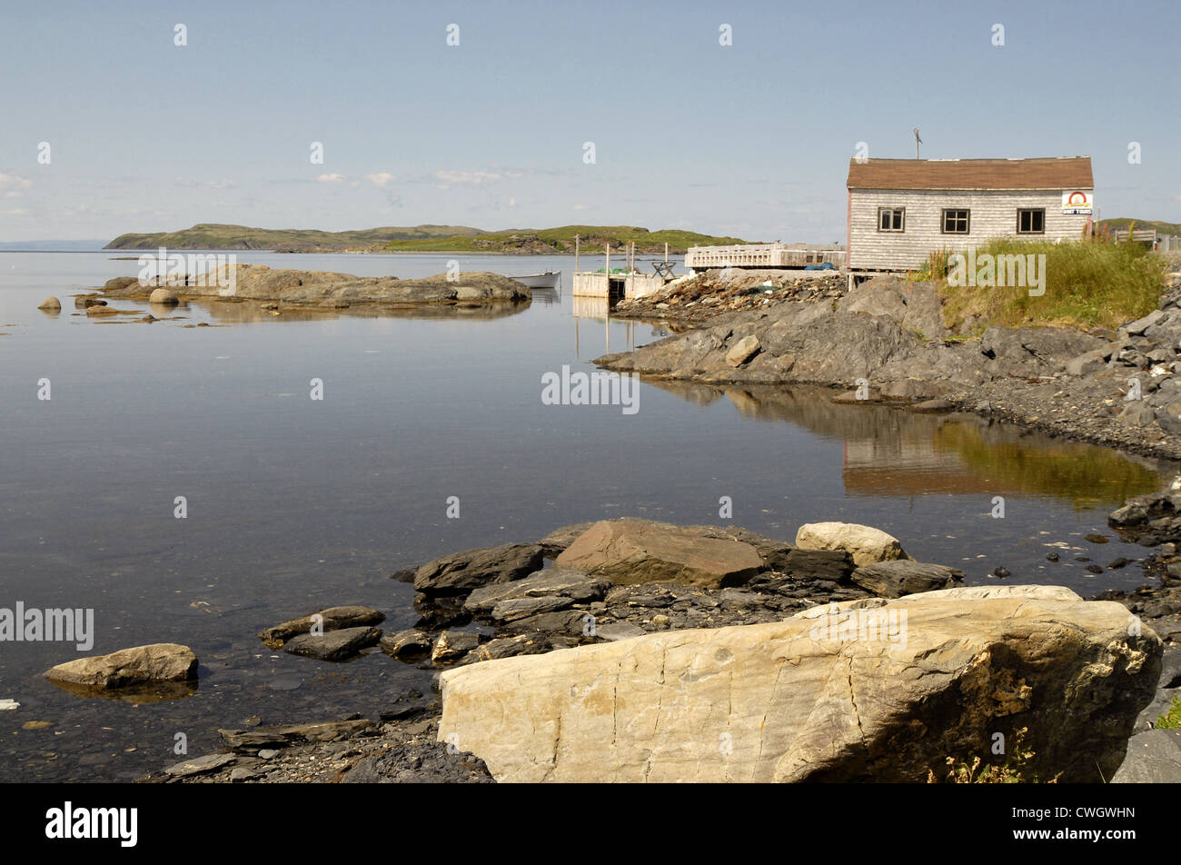 A harbour on the Northern Peninsula , Newfoundland Stock Photo - Alamy