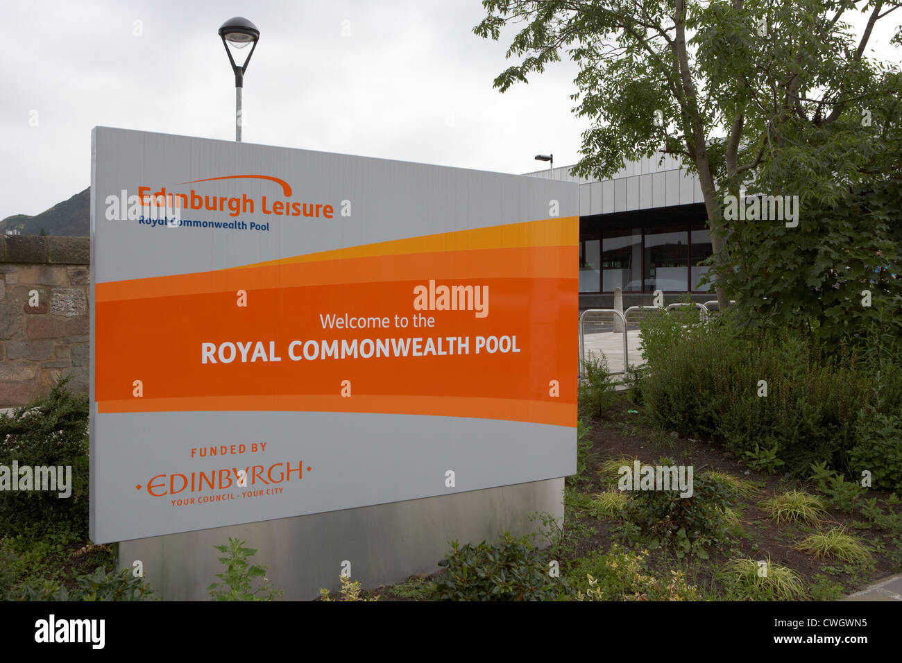 royal commonwealth pool edinburgh, scotland, uk, united kingdom Stock ...