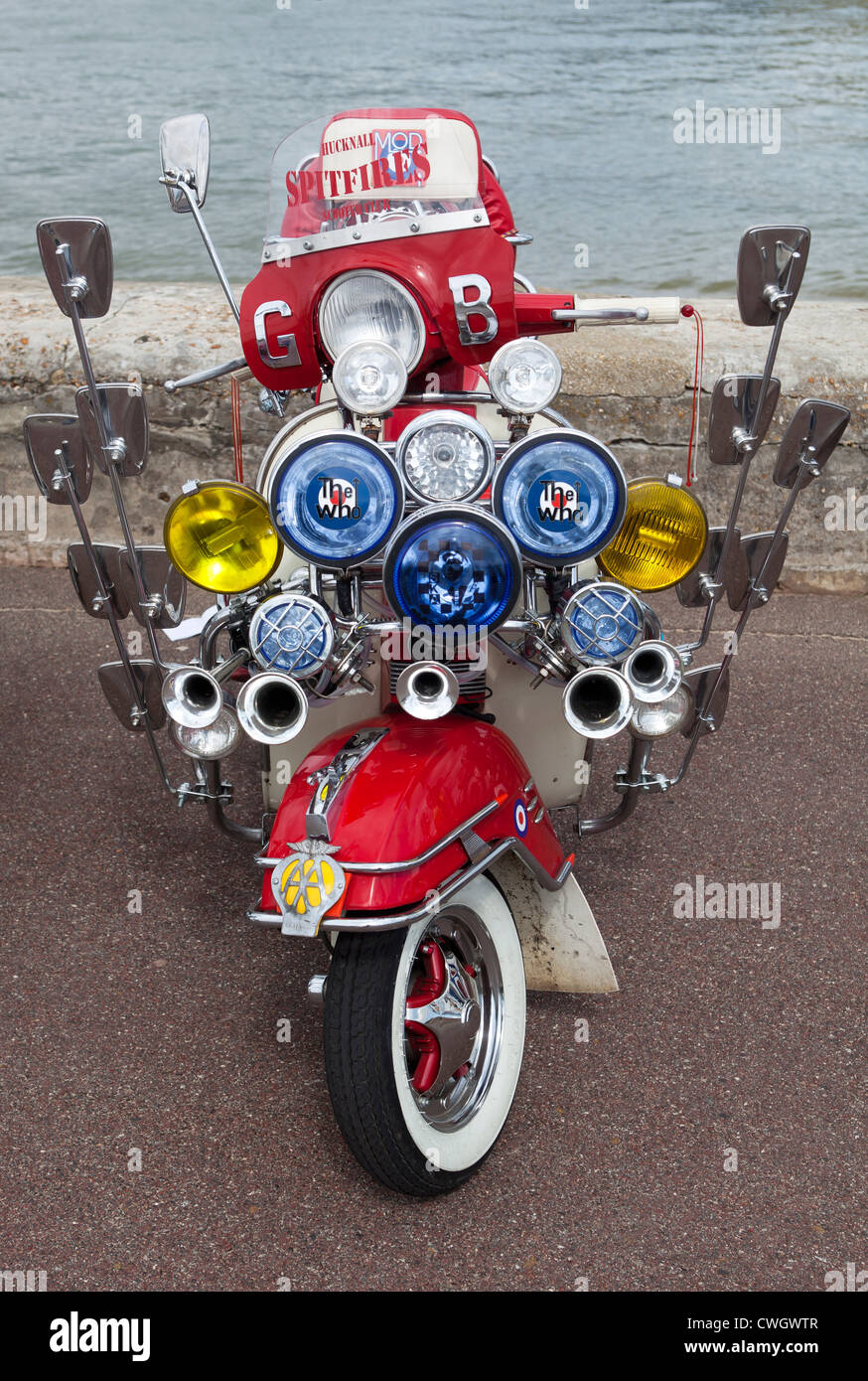 Custom scooter hi-res stock photography and images - Alamy