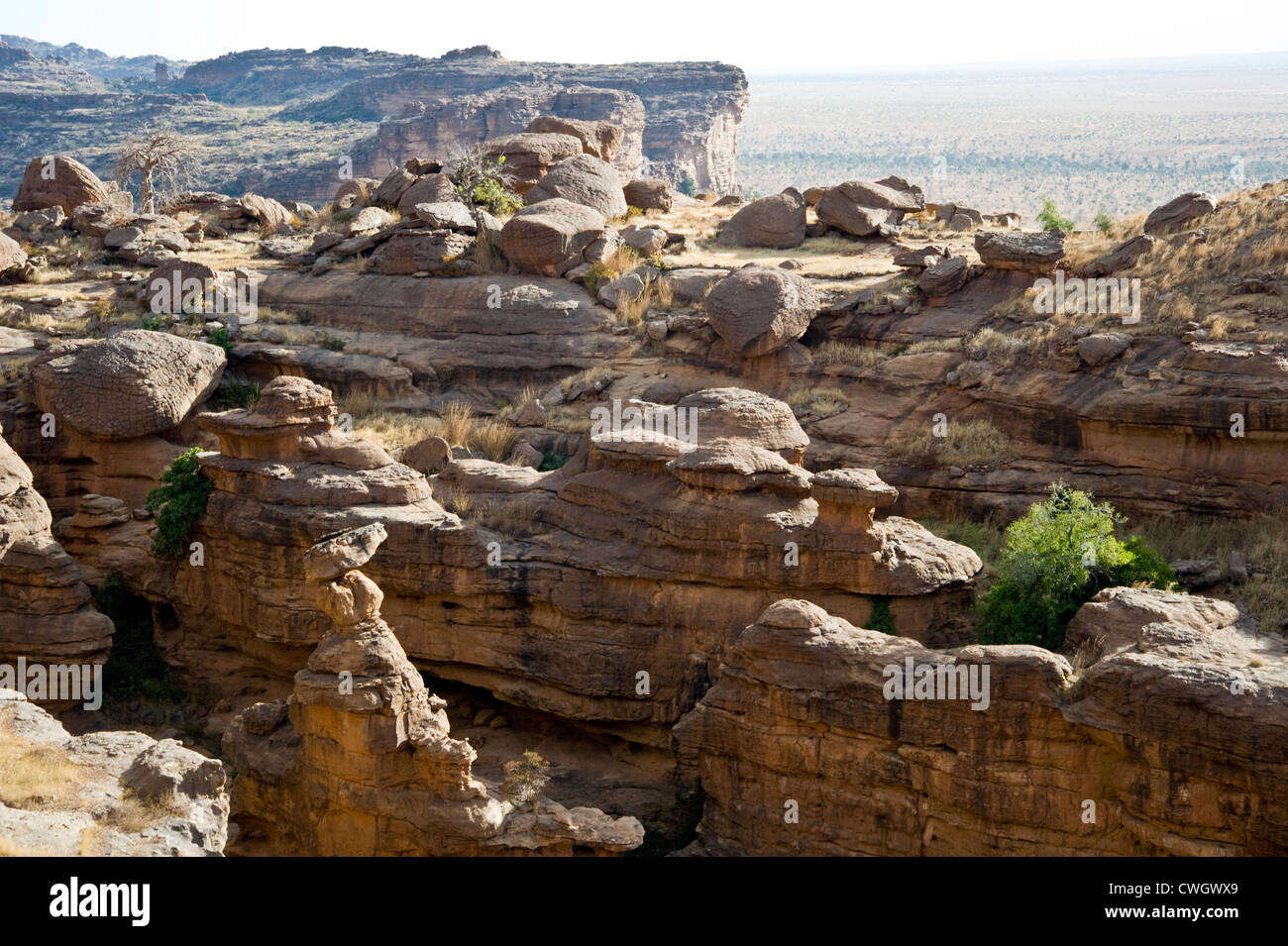 Bandiagara granaries hi-res stock photography and images - Alamy
