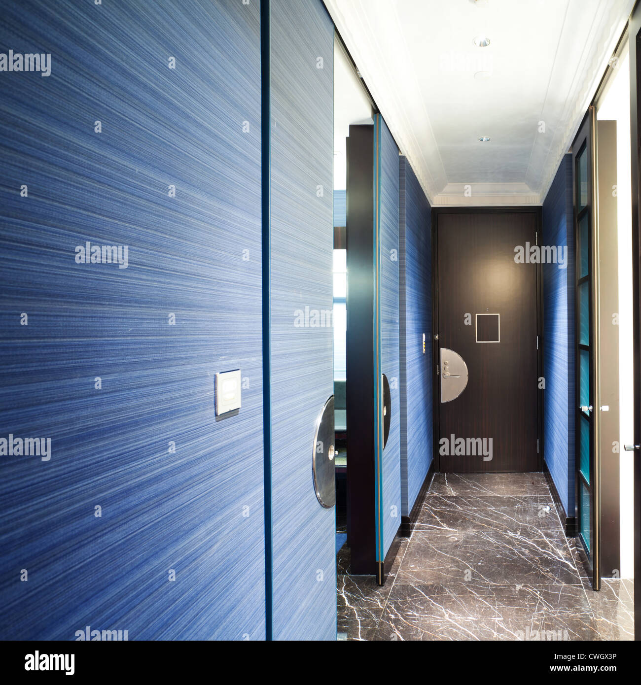 Entrance hall wallpaper hi-res stock photography and images - Alamy